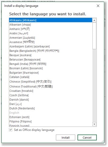 Como alterar a língua do Excel - MBi - Excelerate Your Business