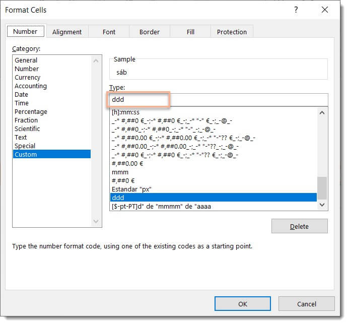 Como criar formatos de dados personalizados para situações específicas