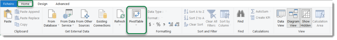 Como consolidar várias tabelas numa Pivot Table utilizando o Power Pivot